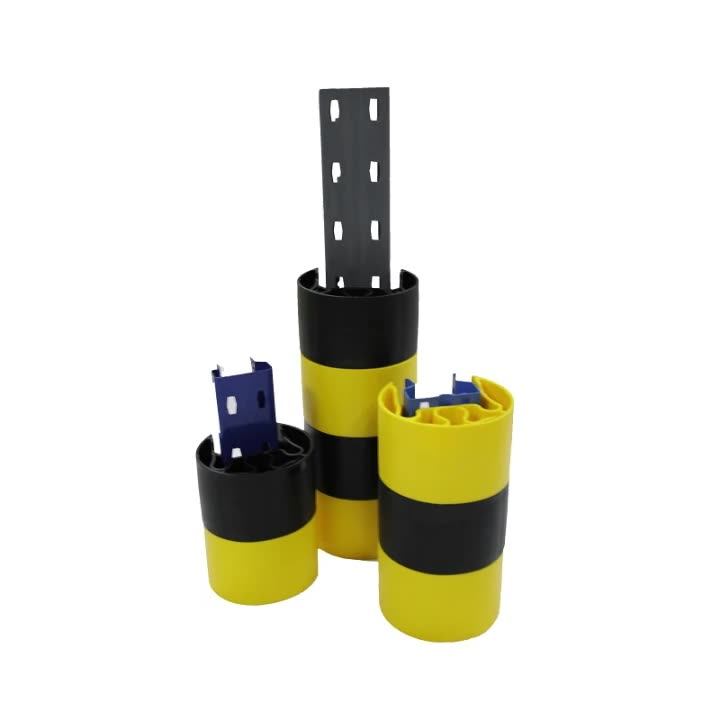 Warehouse Pallet Rack Upright Corner Protector Plastic Post Column ...