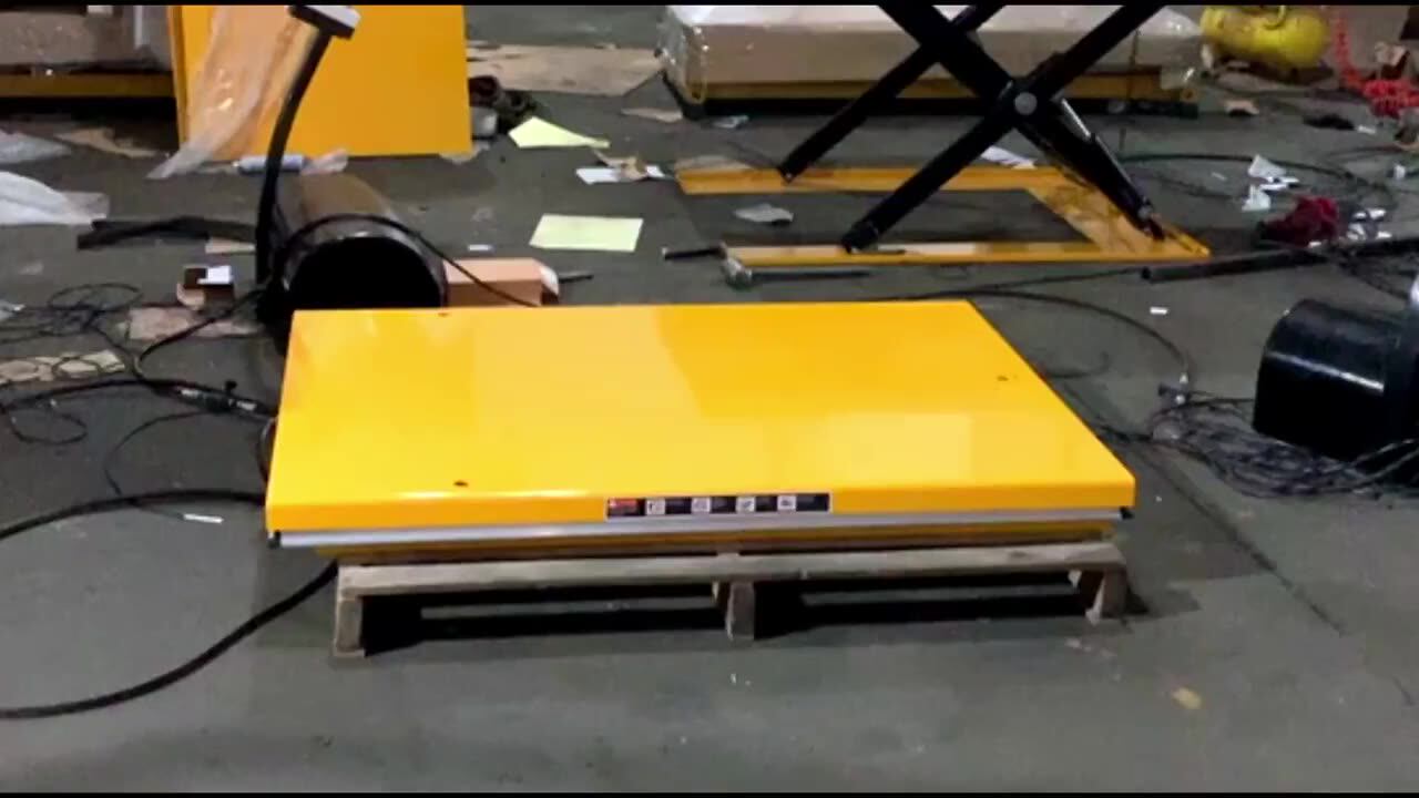 Hand Lift Table Hydraulic Lifter With Caster Manual Lift Table With ...