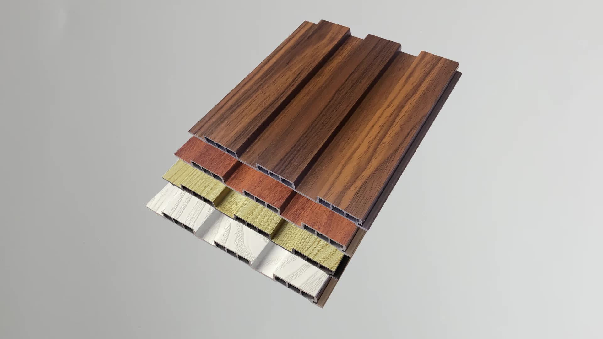 Wpc Laminated 3d Panel Wall Design Panel Rucca 204*15mm Wpc Panels ...