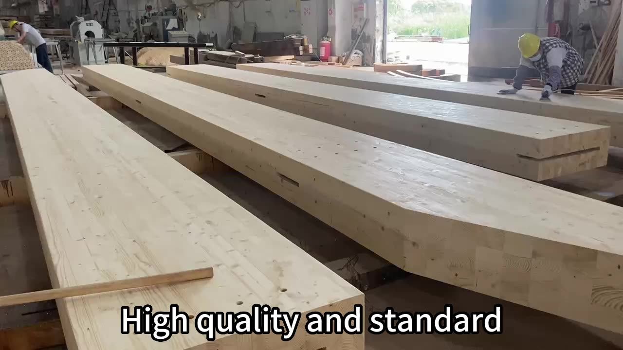Wholesale Glulam Beams And Pillars Glulam Wood Glued Laminated Timber ...