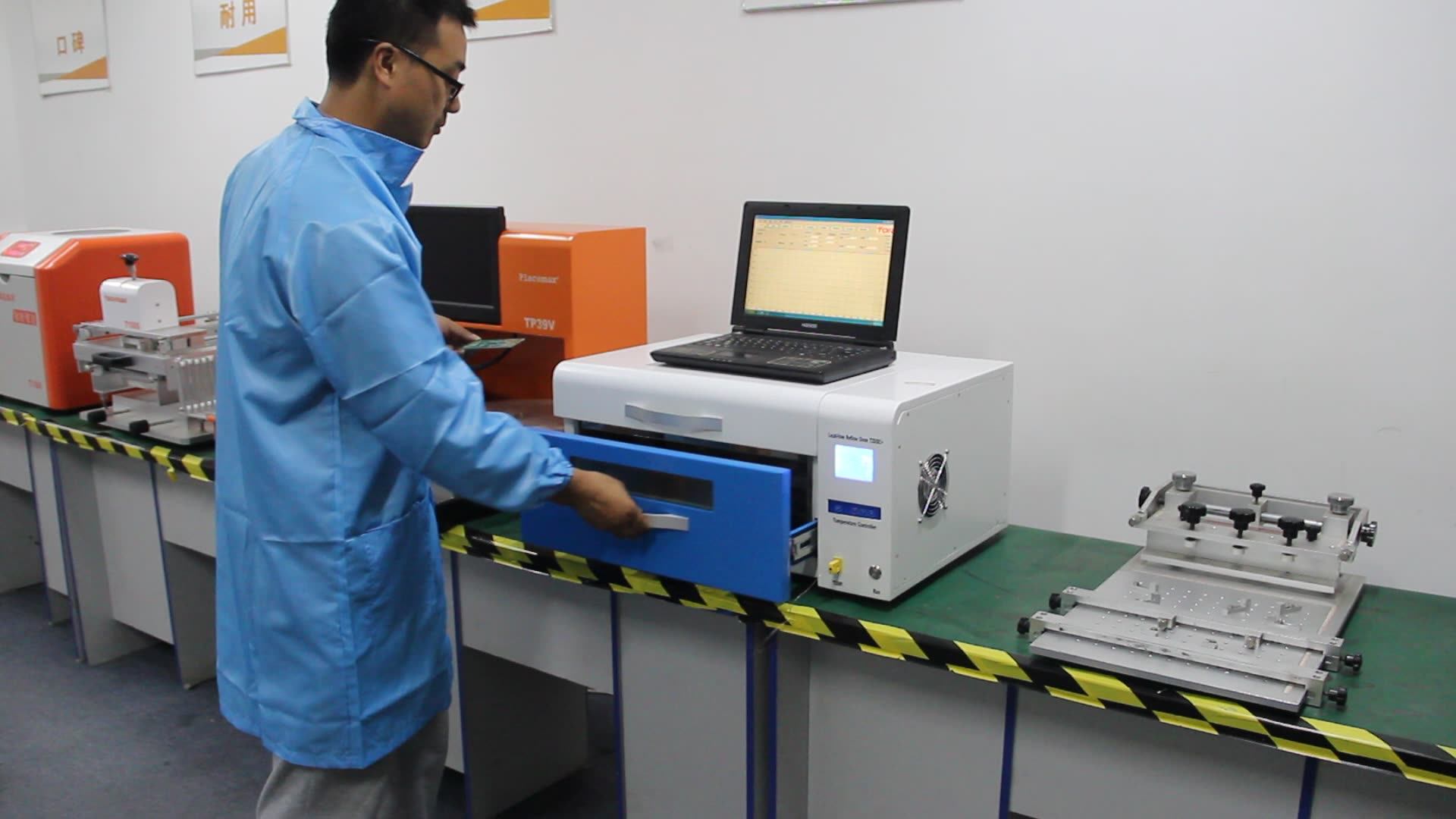 Nitrogen Lead Free Reflow Oven/reflow Oven Made In China T200n - Buy ...