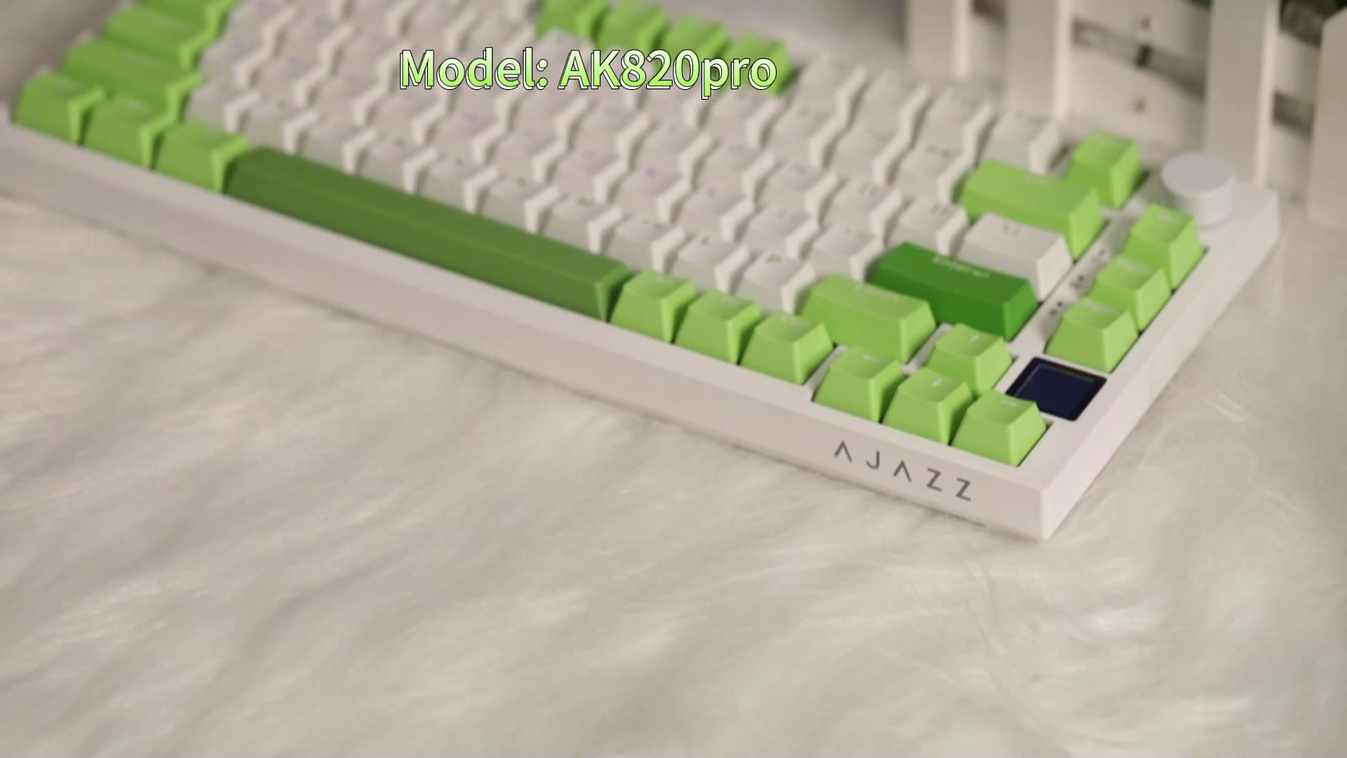 Ajazz Ak820pro 75% Mechanical Gaming Keyboard Wired Usb Rgb Led Light 2.4g Wireless Keyboard For ...