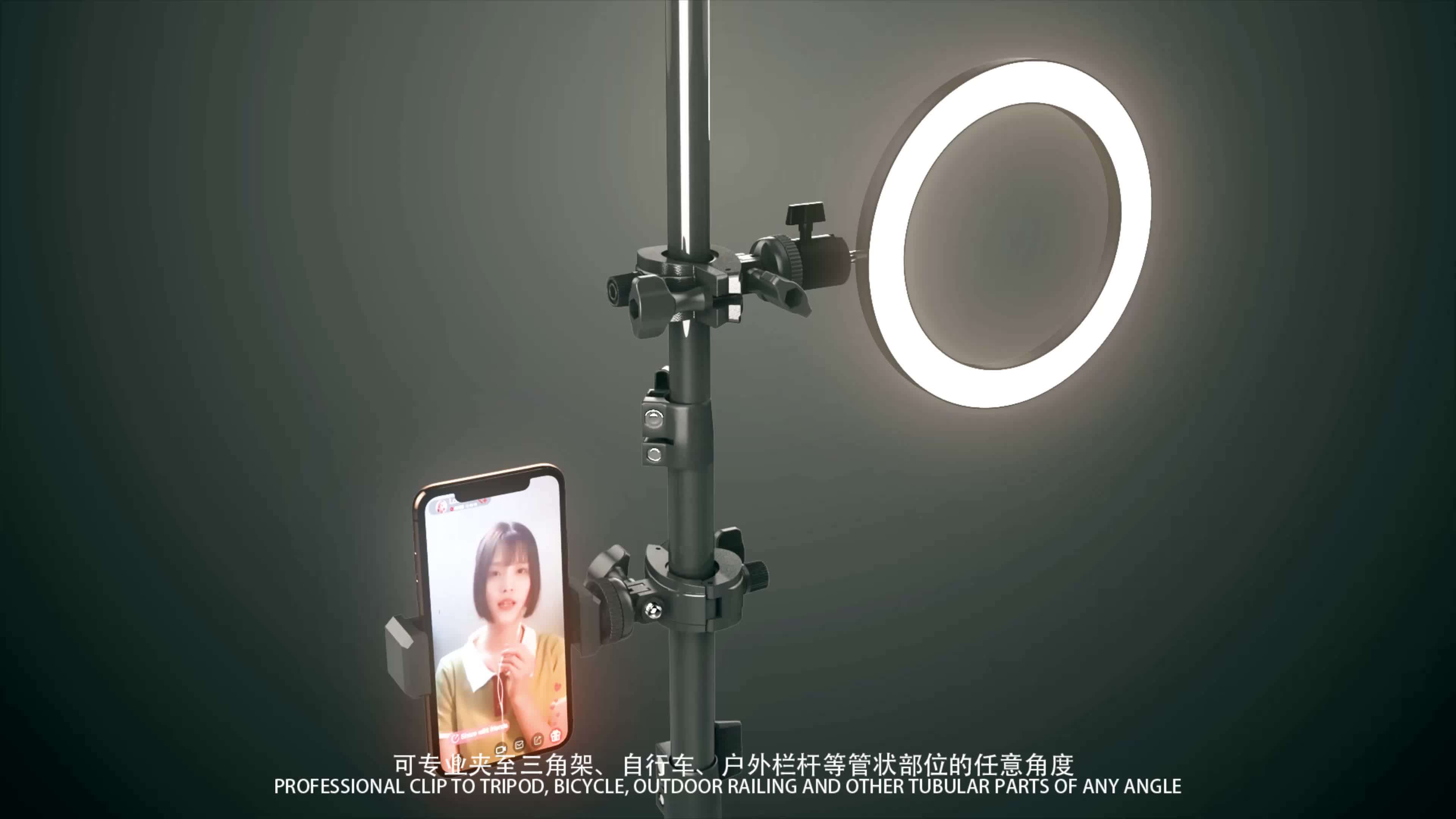 Multiple Mobile Phone Holder For Tripod Stand For Live Streaming - Buy ...