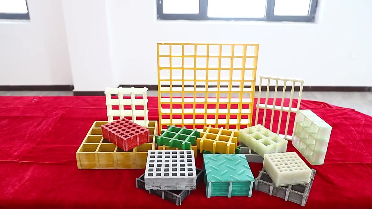 Smooth Surface Fiberglass Frp Grating Mold Processing Technique With ...