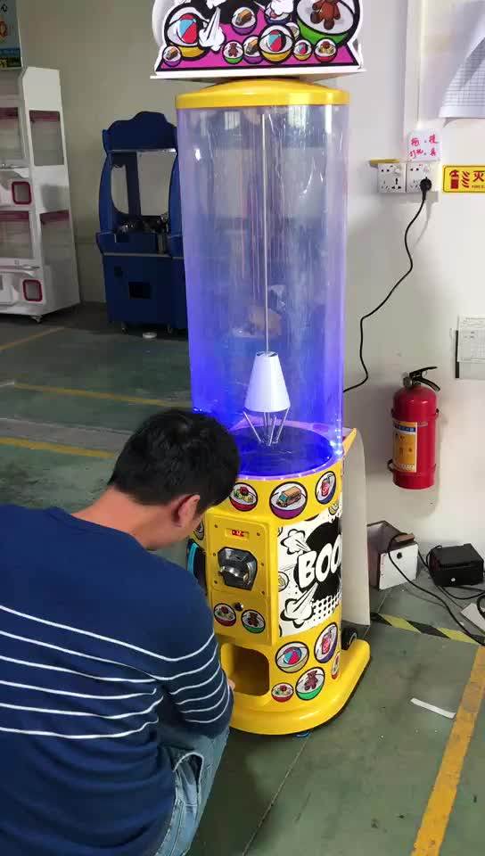 Factory Wholesale Coin Operated Cylindrical Capsule Twisted Egg Machine ...