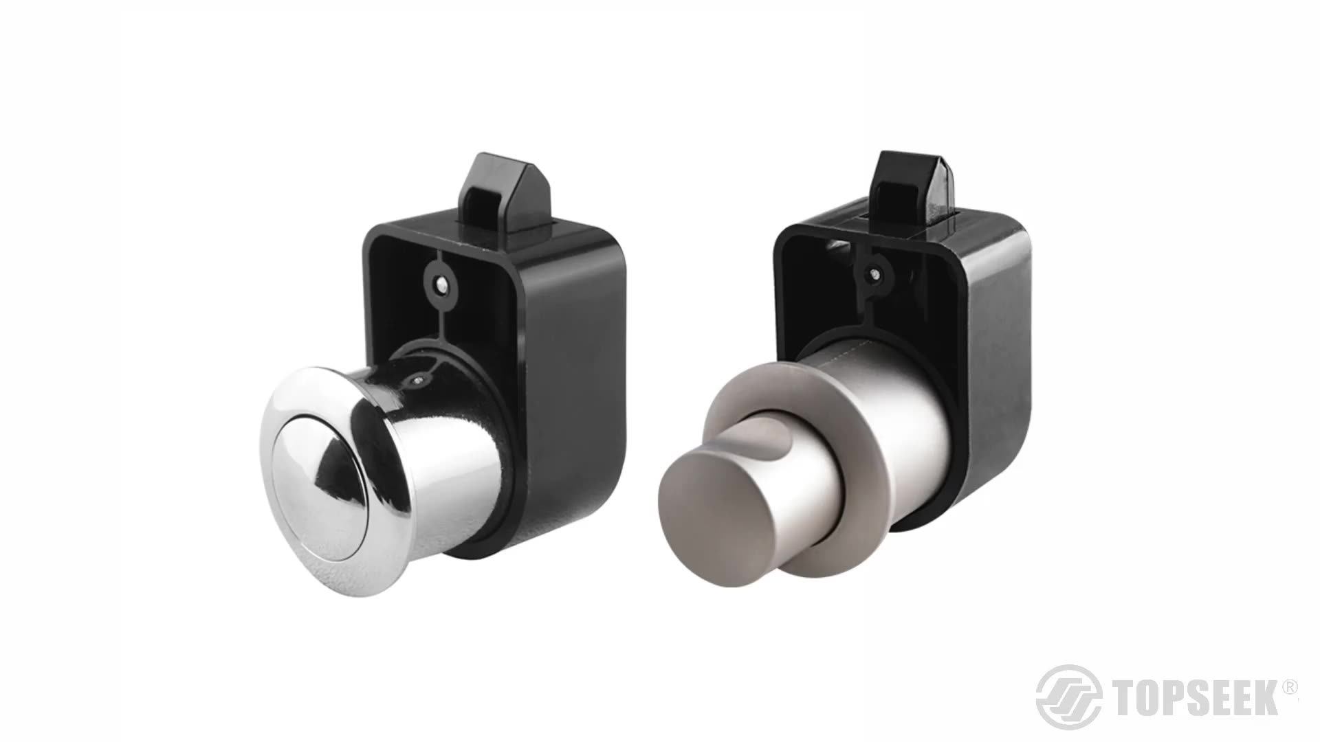 Caravan Cabinet Latch Button Knobs Lock Caravan Motorhome Boat Drawer ...