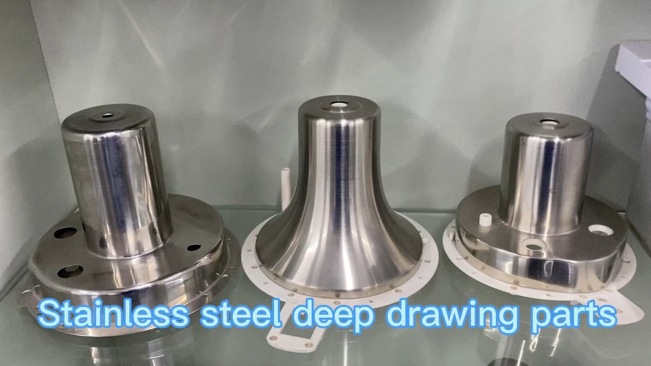 Deep Drawn Sheet Metal Manufacturer Custom Stamping Metal Work Stainless Steel Cut Aluminum Deep ...