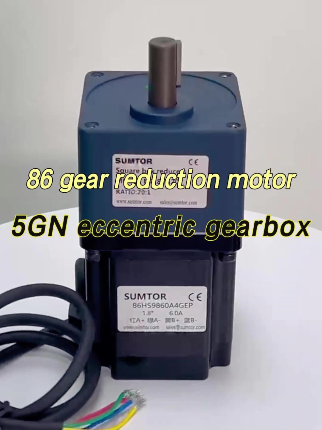 Sumtor Stepper Motor With Gearbox Hybrid Motor Nema 34 Gearbox High ...