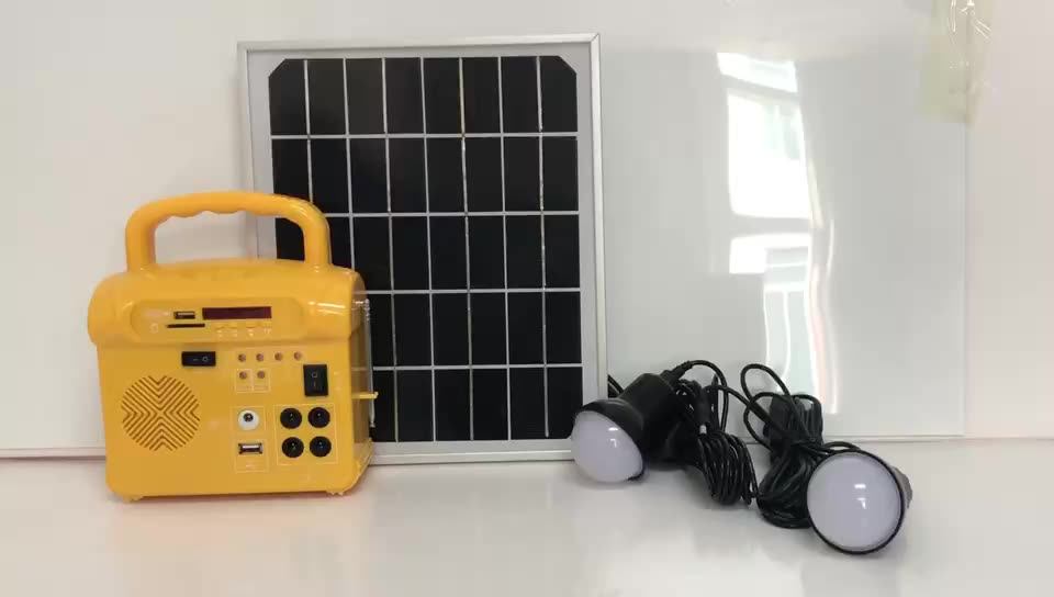 Portable Home Solar Power System 12v Output - Buy Portable Home Solar ...