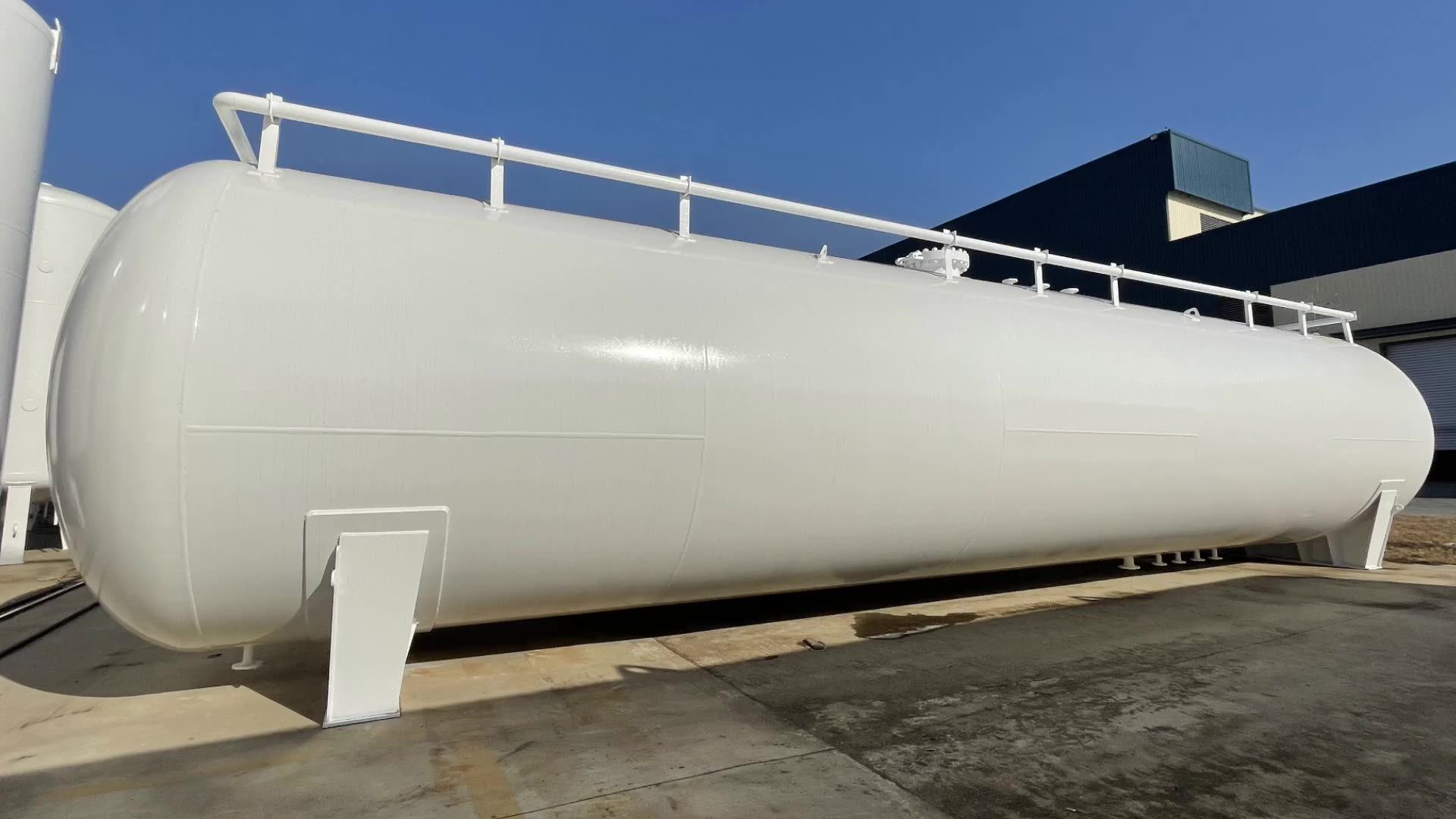 Factory Selling 40m3 Pressure Vessel Liquid Ammonia Tank Lpg Storage ...