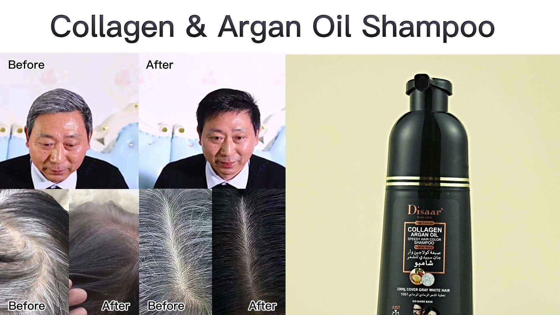 Wholesale Disaar Hair Dye 2 In 1 Ginseng & Snake Oil Black Hair Color ...