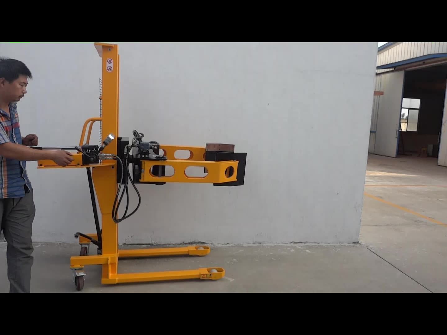 Semi Automatic Electric Straddle Portable Loading And Unloading ...