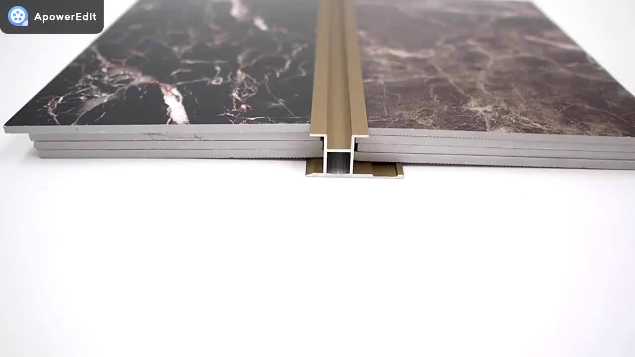 Lenwa Aluminium Brushed Bronze Hot Sale Aluminium Listello Tile Trim ...