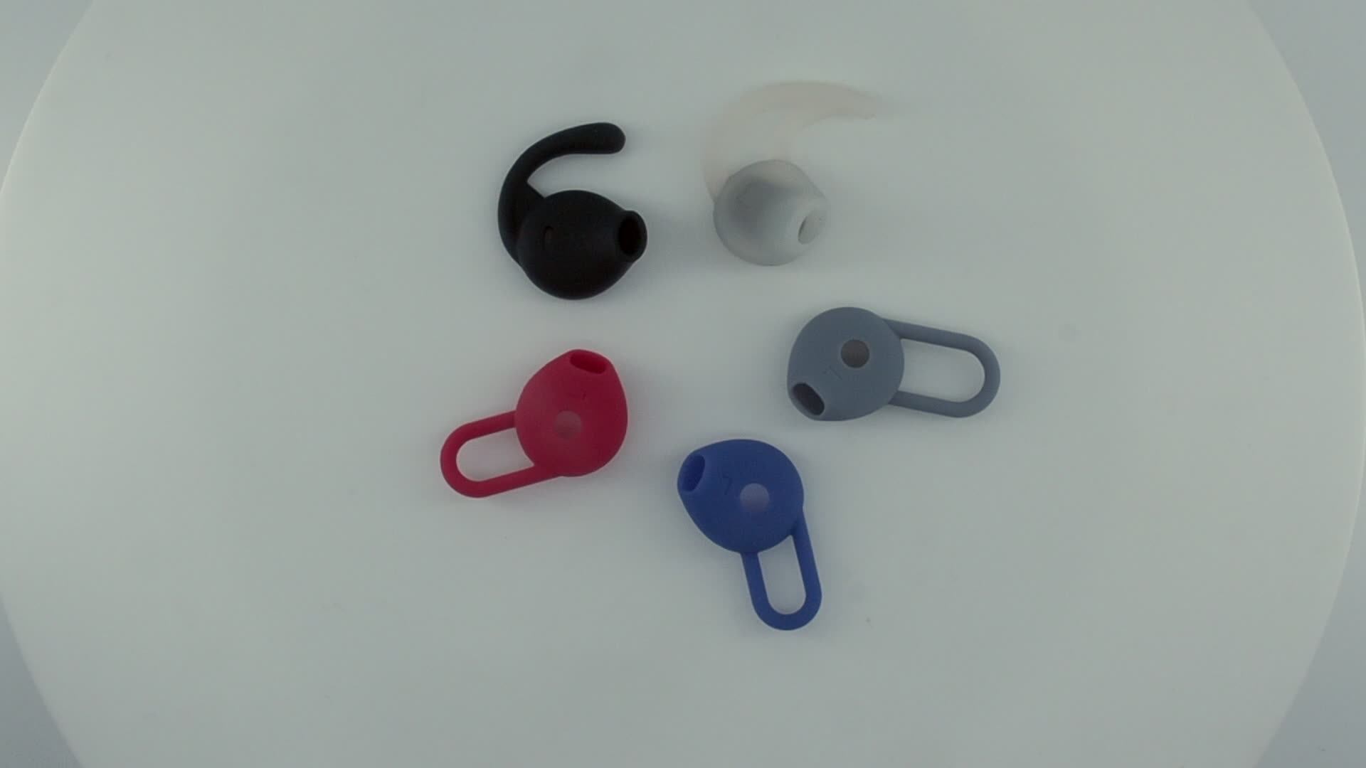 Fantastic Customized Silicone Hanger Earbud Tips Anti-slip Ear Tips ...