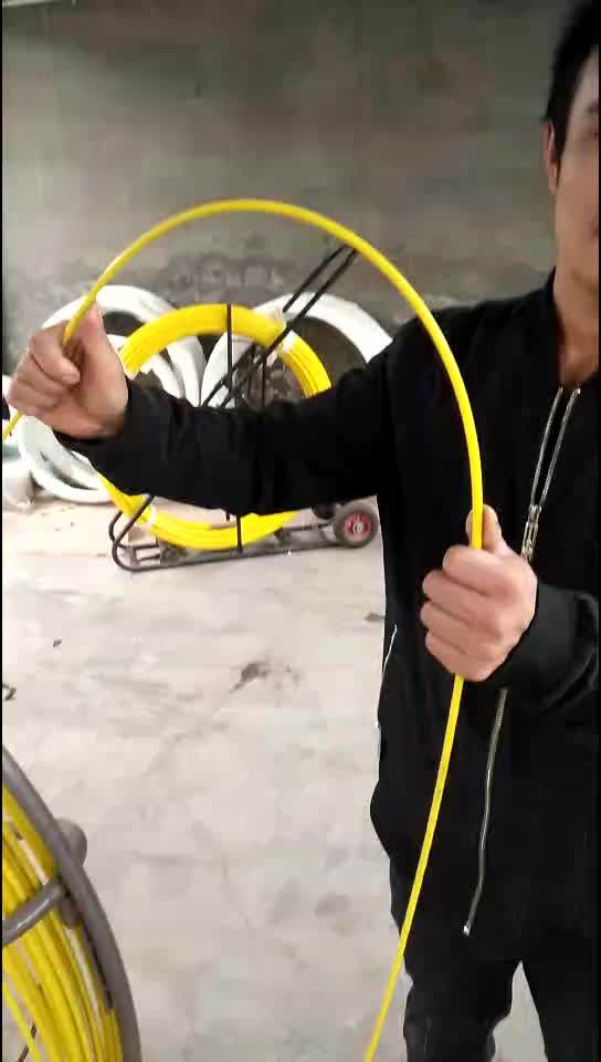 14mm*300m Fiberglass Fiber Snake Duct Rodder Cable Pulling Duct Rodders ...