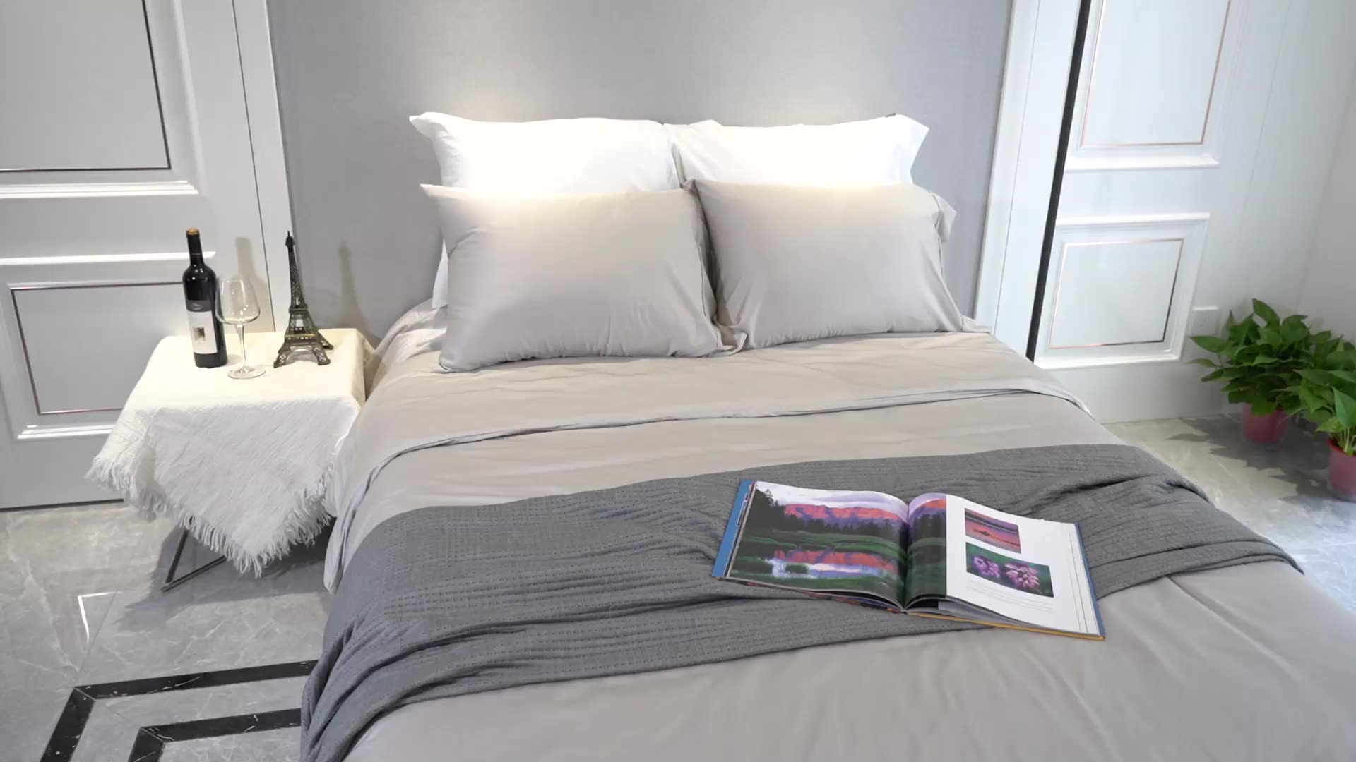 Vintage Washed 100% French Flax Linen Bed Sheets,Pure Linen Bedding - Buy Pure Linen Bedding ...