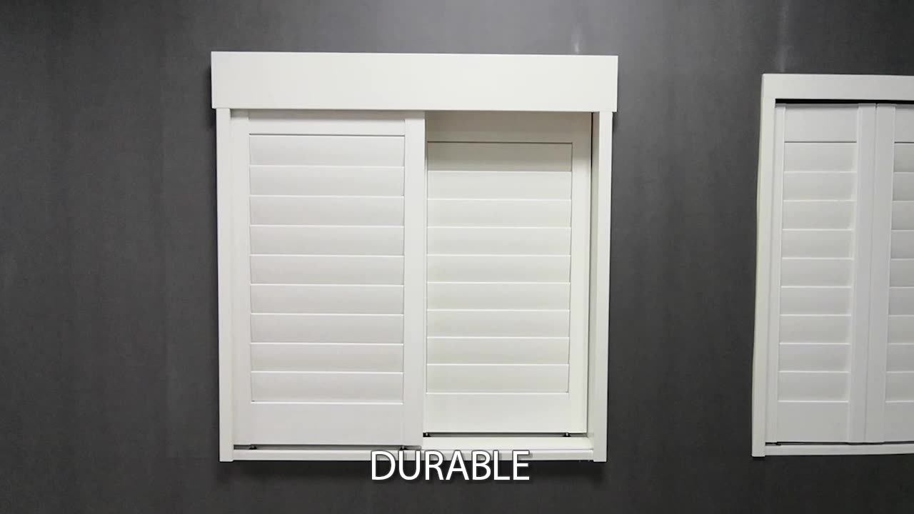 Customized Made Anti-scratch Pvc Roller Shutter And Pvc Plantation ...