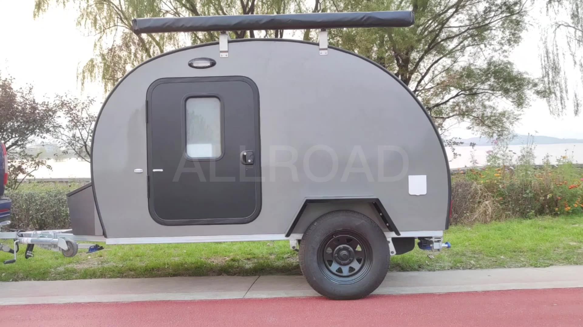 Allroad Custom 4x4 Mini Camper Teardrop Trailer Off Road Teardrop ...