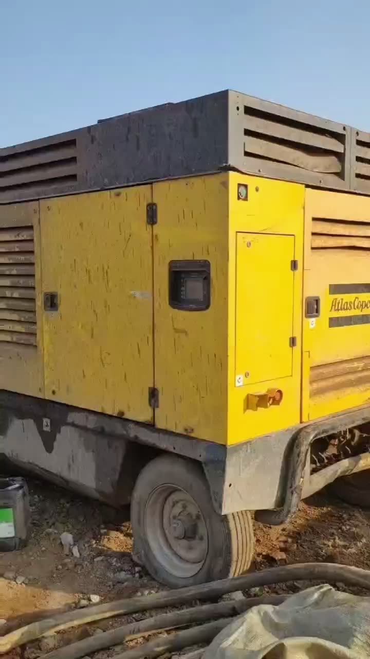 Atlas Copco Y1200 High Pressure Cat Engine 35bar 1150cfm Diesel Air ...