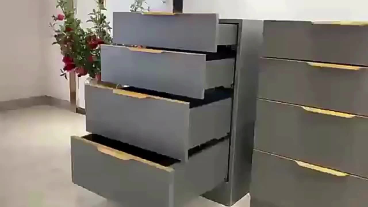 Telescopic Rail Hydraulic Soft Close Damper Drawer Guide Automatic ...