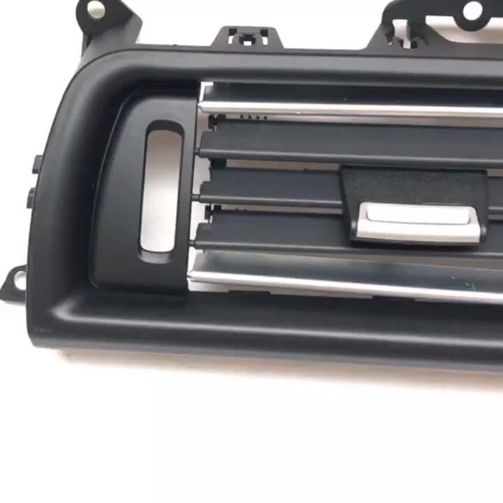 Front Dashboard Central Chromed Ac Vent Grille Outlet Cover For Bmw 5 ...