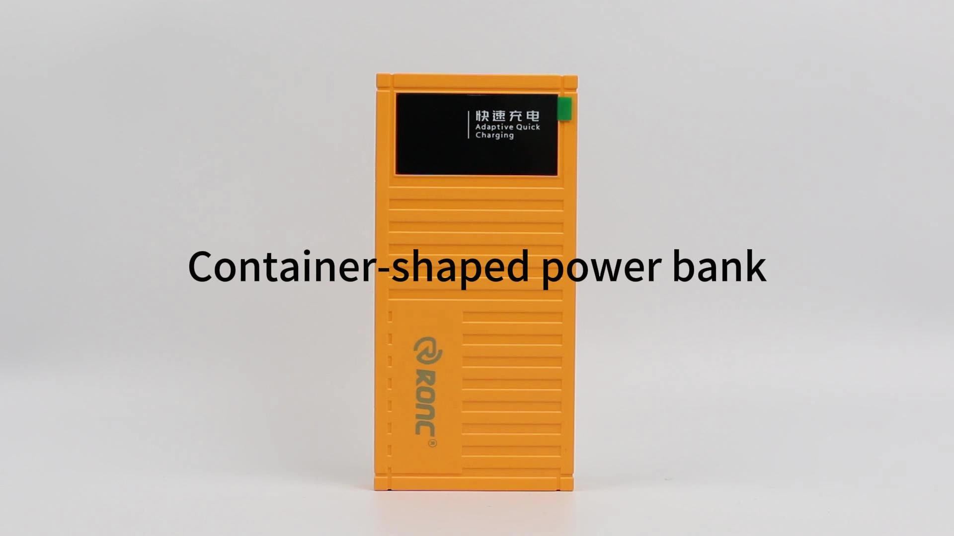 New Model Container Power Bank 10000mah 20000mah 30000mah 50000mah ...