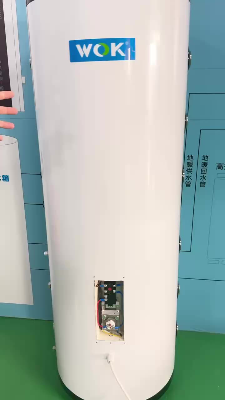 Heat Pump Tanks 100l 200l 250l 300l 400l 500l 800l Domestic Hot Water Storage With Coil Heaters ...