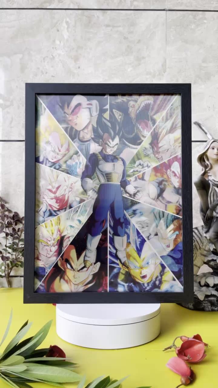 Wholesale And Custom Dragon Ball 3d Lenticular Picture Frame Anime ...