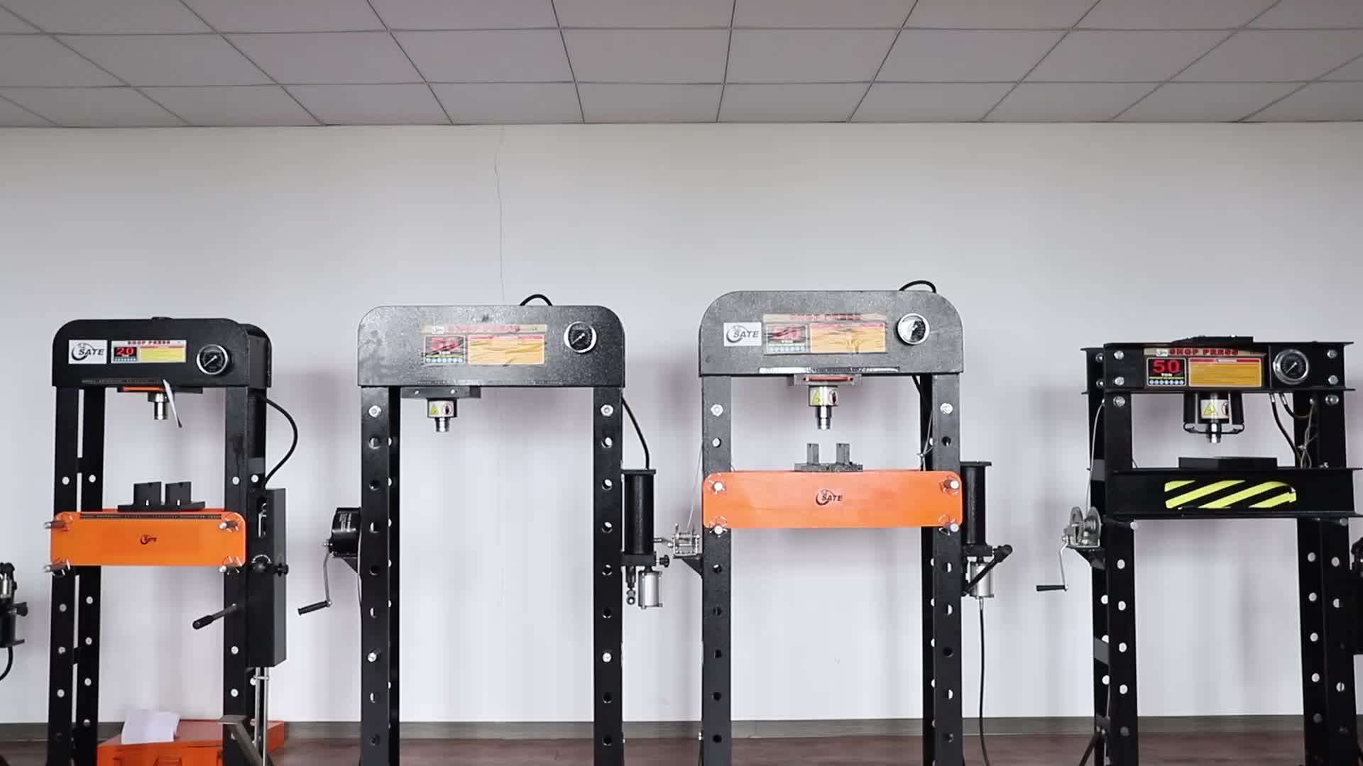 20 Ton Hydraulic Shop Press With Foot Pump - Buy Hydraulic Shop Press ...