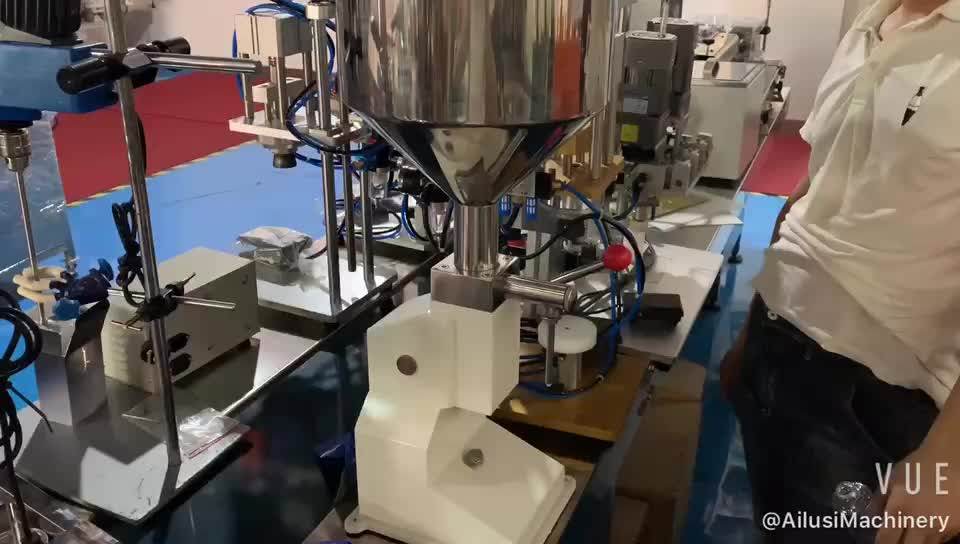 Small Scale Volume Manual Filling Machine To Fill Liquid And Cream ...