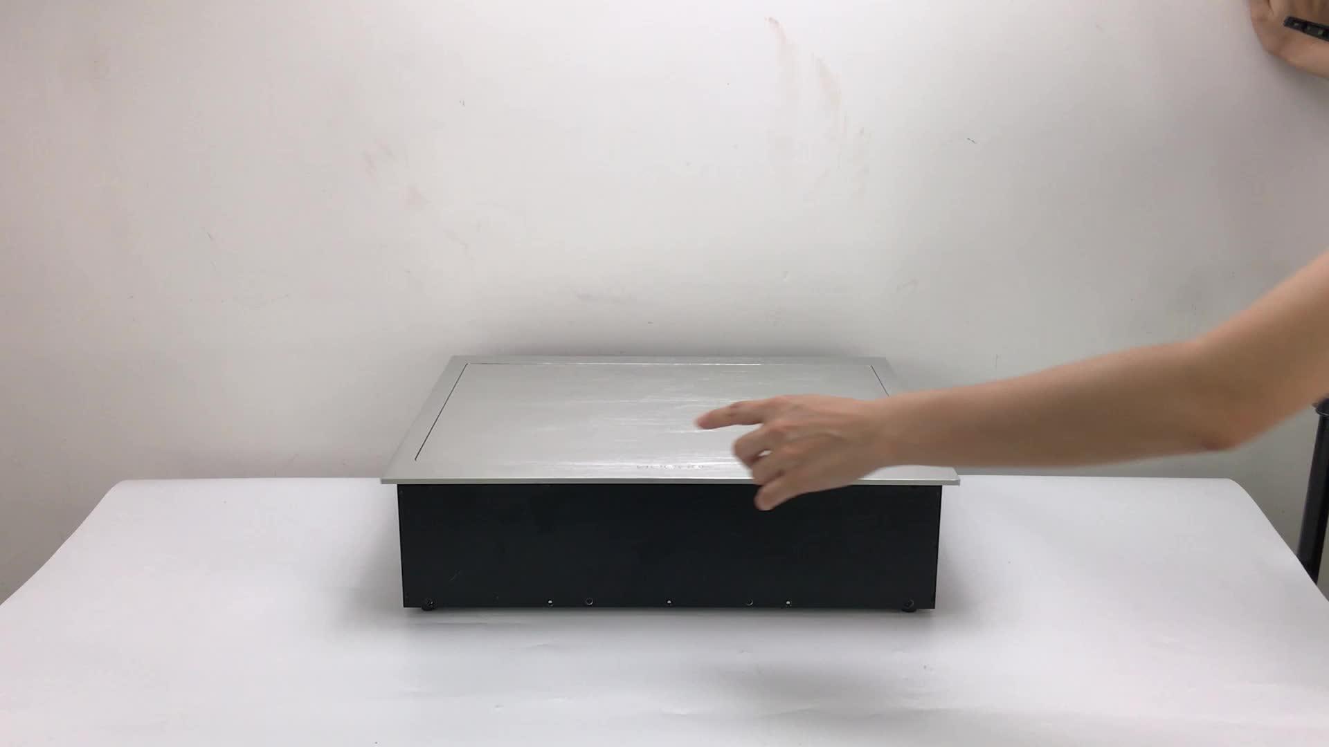 Pop Up Motorized Rotating Screen Flip Up/ Table Electric Monitor Lift ...