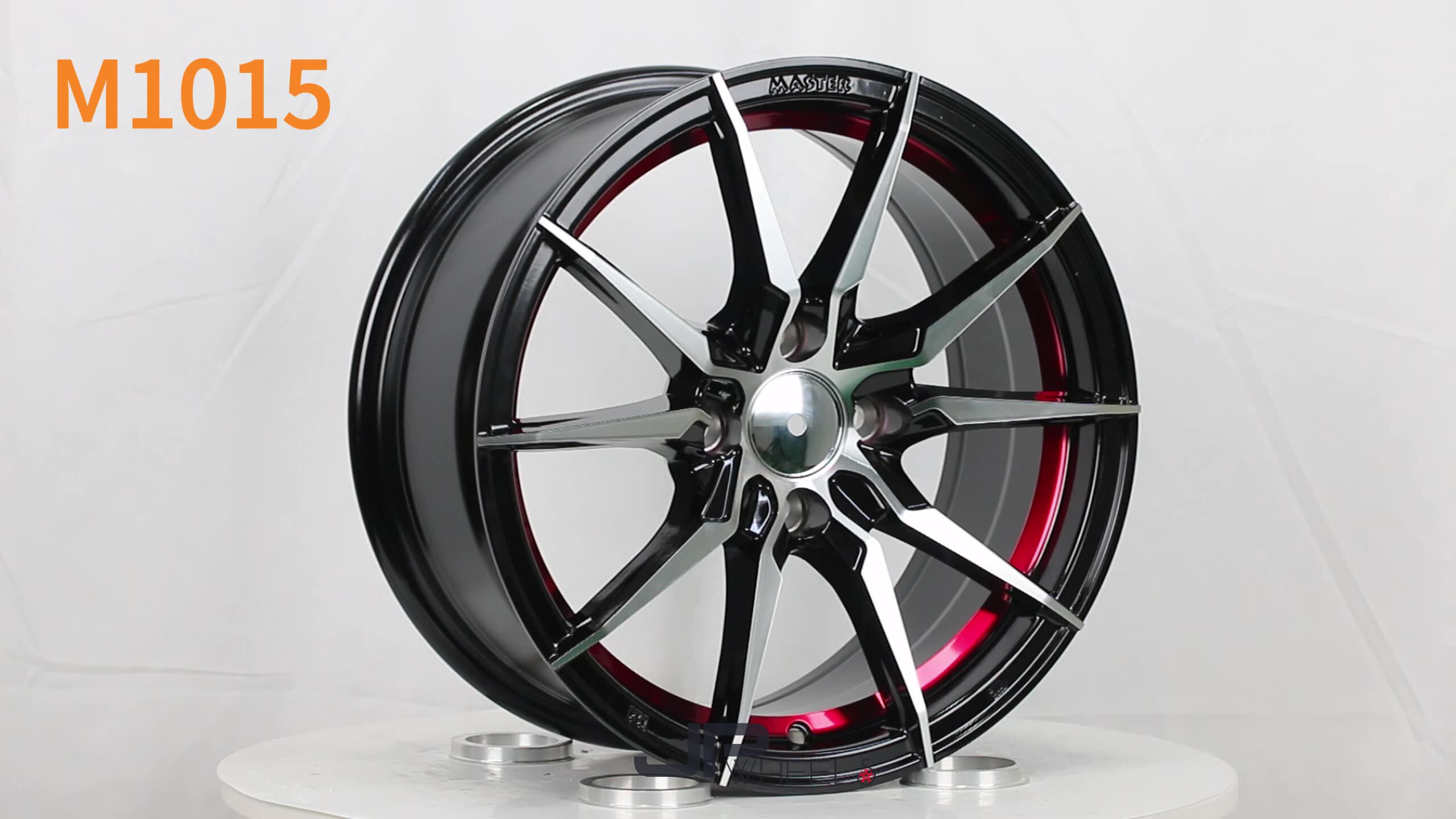 Car Alloy Wheels 14 15 Inch 4 5 8 Hole Alloy Wheel Rim With Bule Red ...