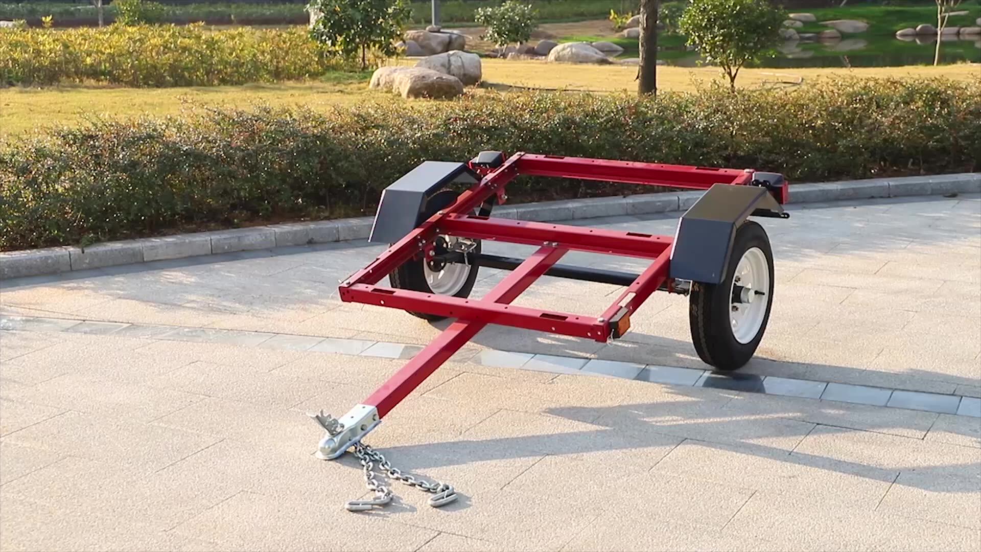 4x4 Small Aluminum Un Foldable Utility Car Trailer Kit - Buy 4x4 ...