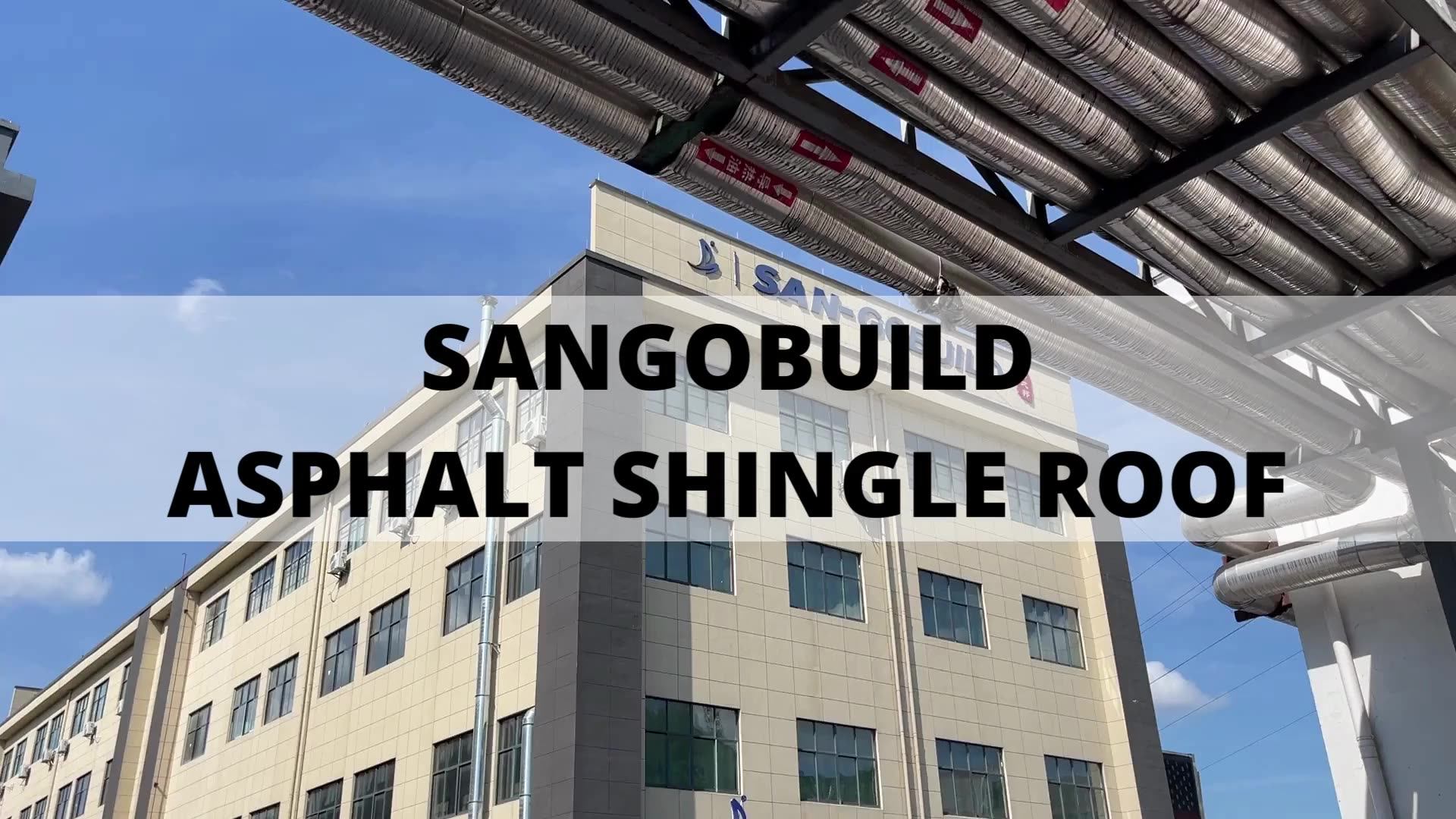 Building Materials Fiberglass Asphalt Laminated Asphalt Roofing ...