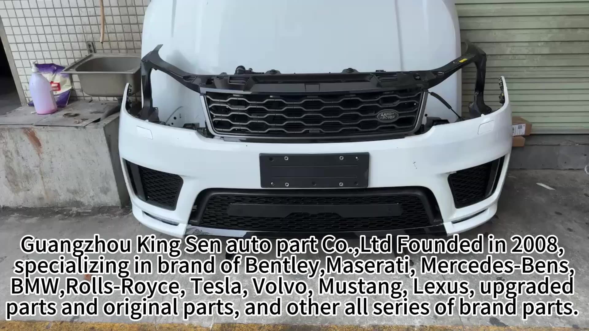 Auto Complete Front Bumper For Land Rover Discovery V (l462) Front ...