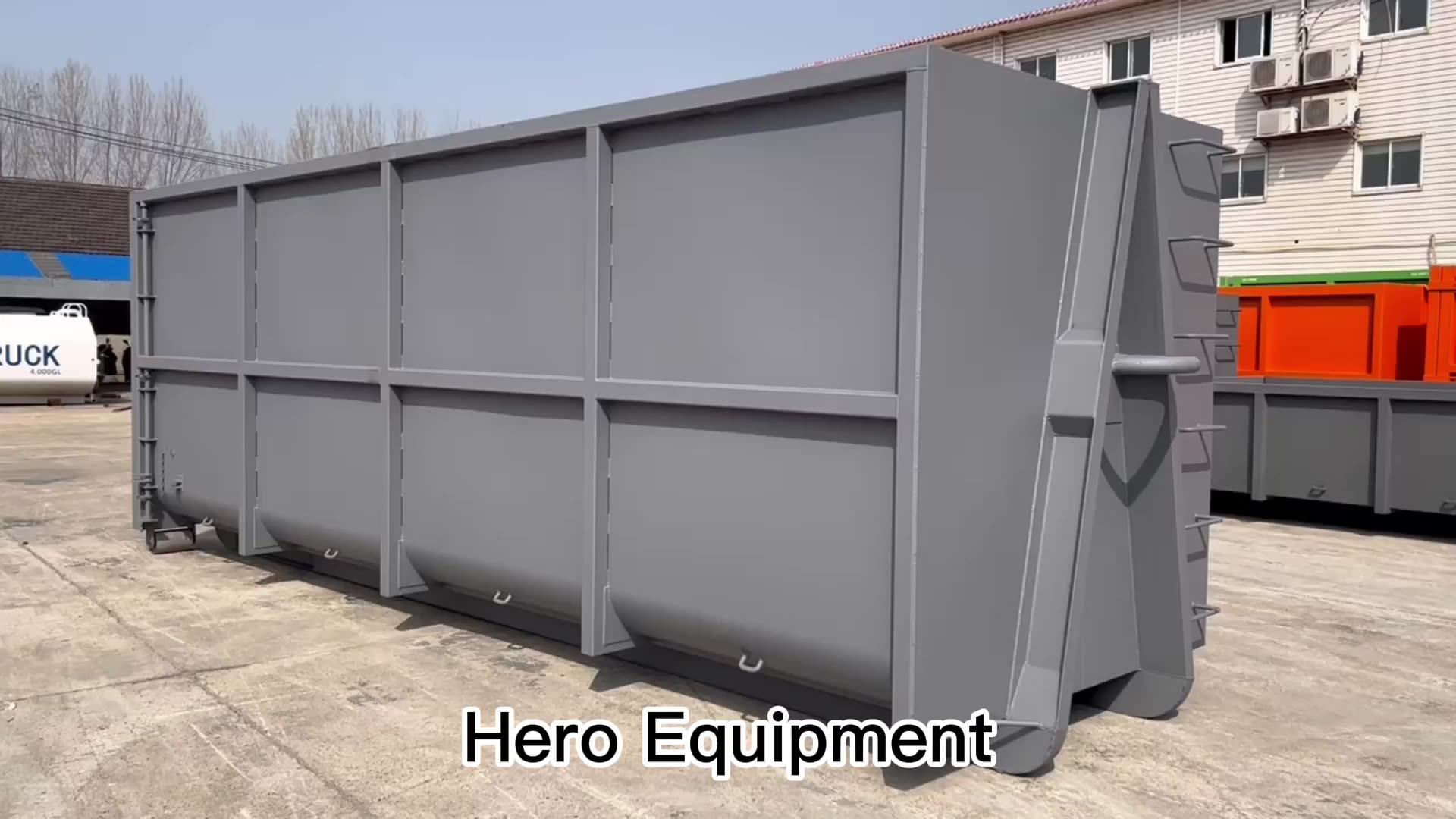 Roro Bins Heavy Duty Waste Container 30cubic Yard Roll Off Containers ...