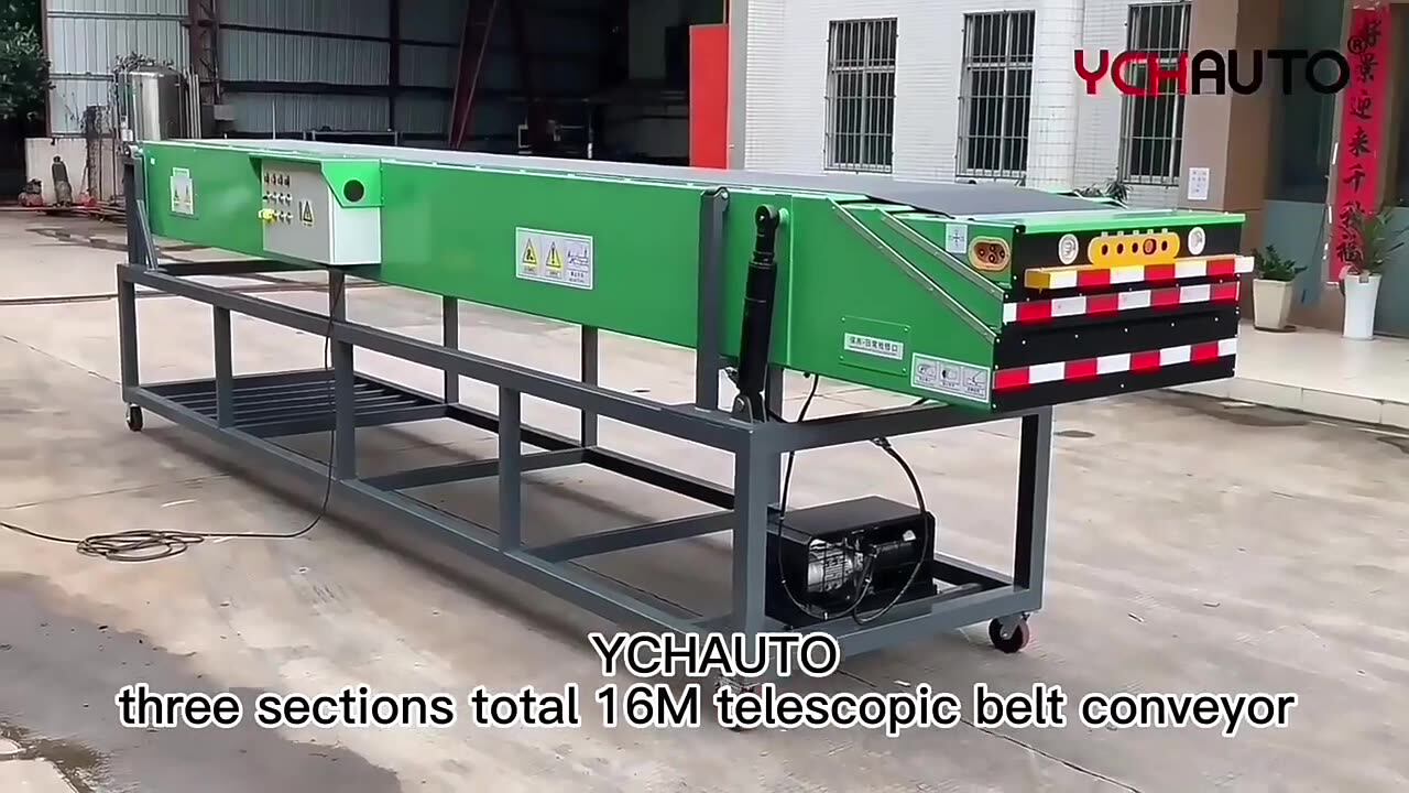 Retractable Belt Conveyor Equipment Expansion Into Container Transfer ...