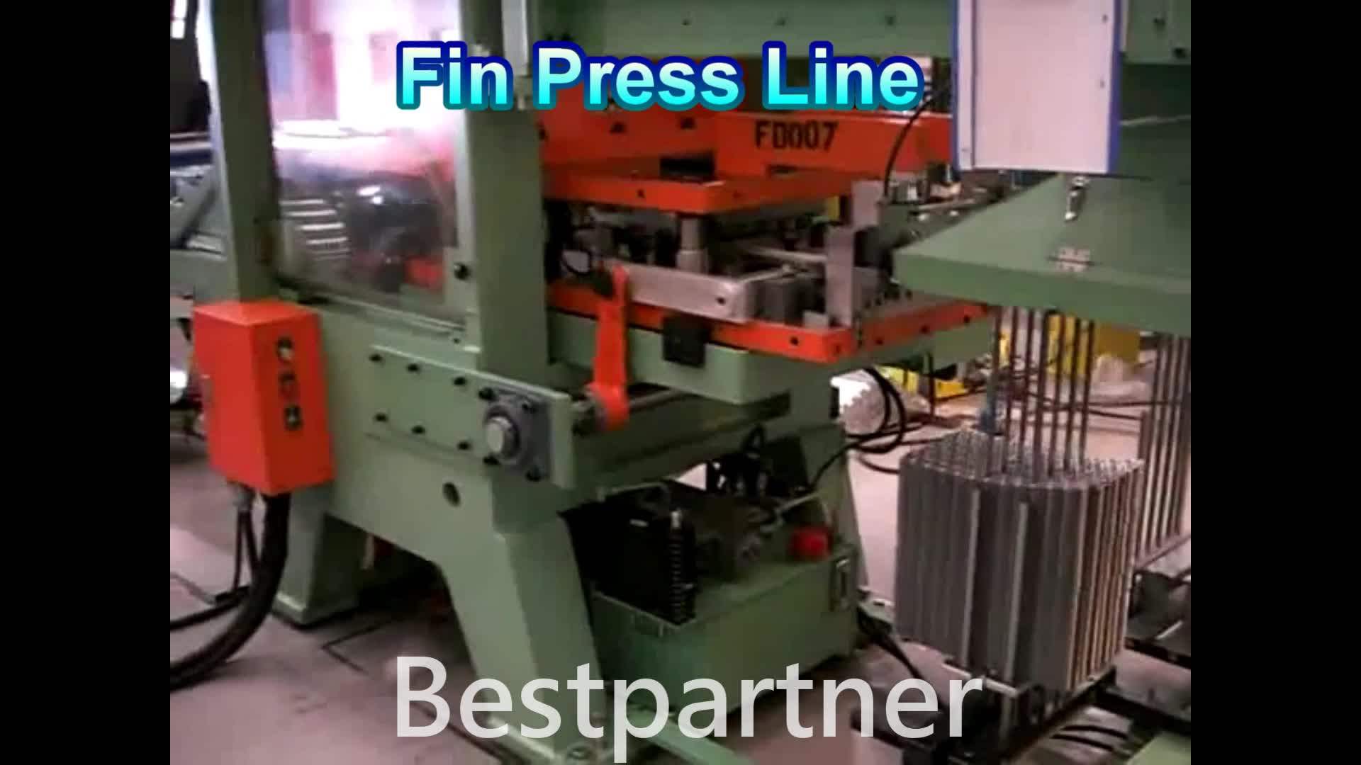 Hot Sale Aluminium Heat Exchanger Fin Press Line For Ac - Buy High ...