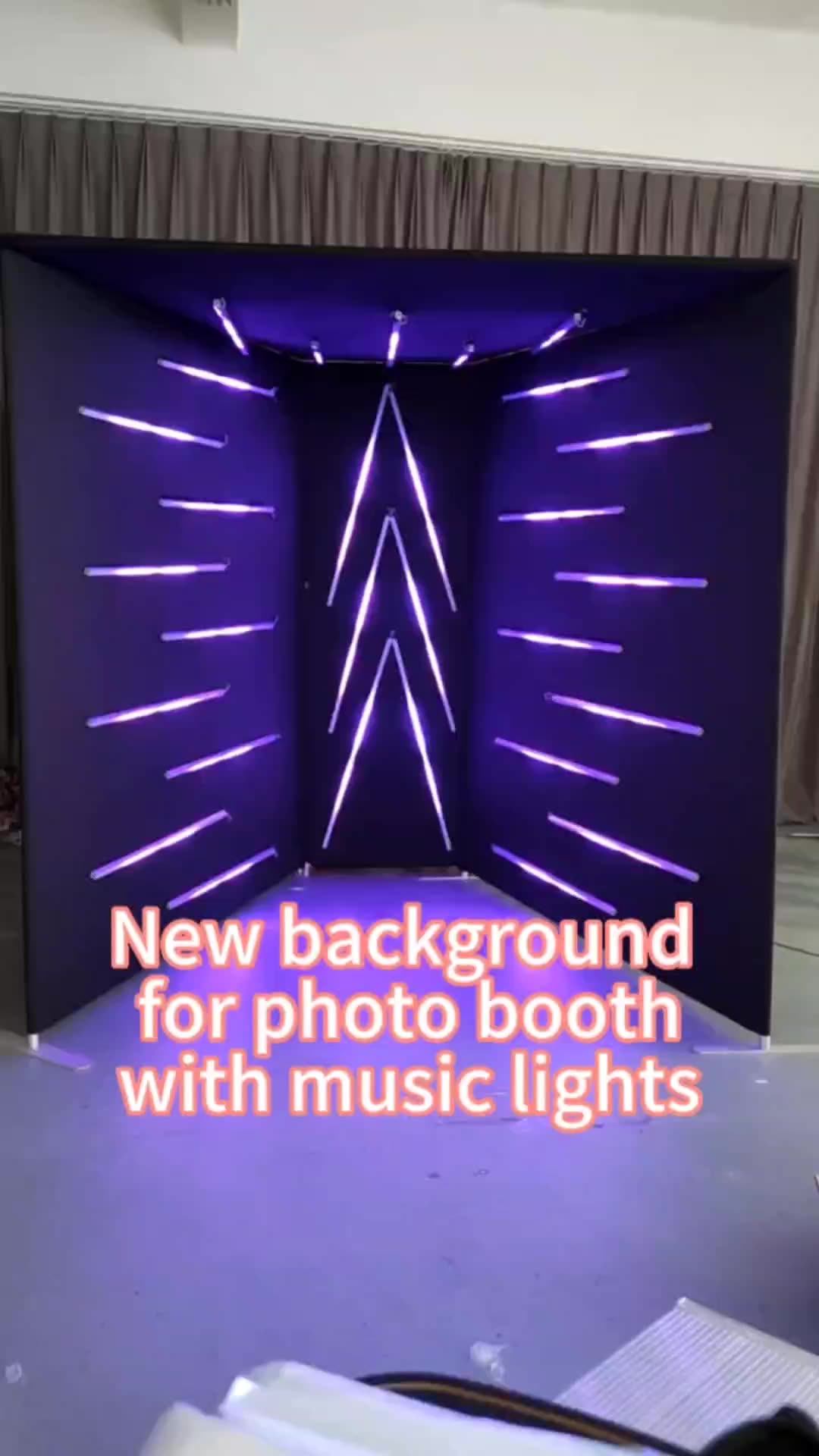 Latest Design Custom Portable Backdrop Tradeshow Exhibition 360 Photo ...