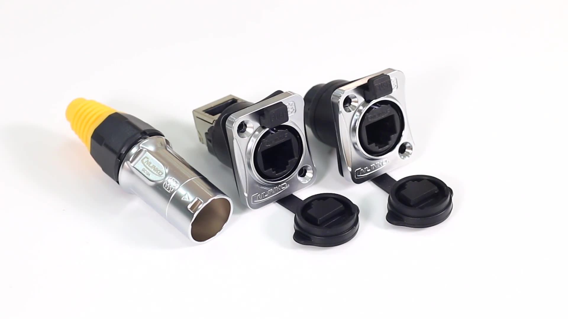 Cnlinko Factory Price Rj45 Poe Connector Rj45 Ethernet Waterproof Lan ...