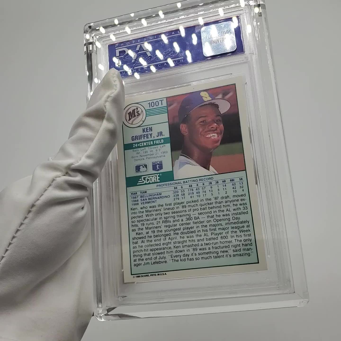 Premium Uv Resistance Acrylic Magnetic Display Case For Bgs Cgc Psa ...