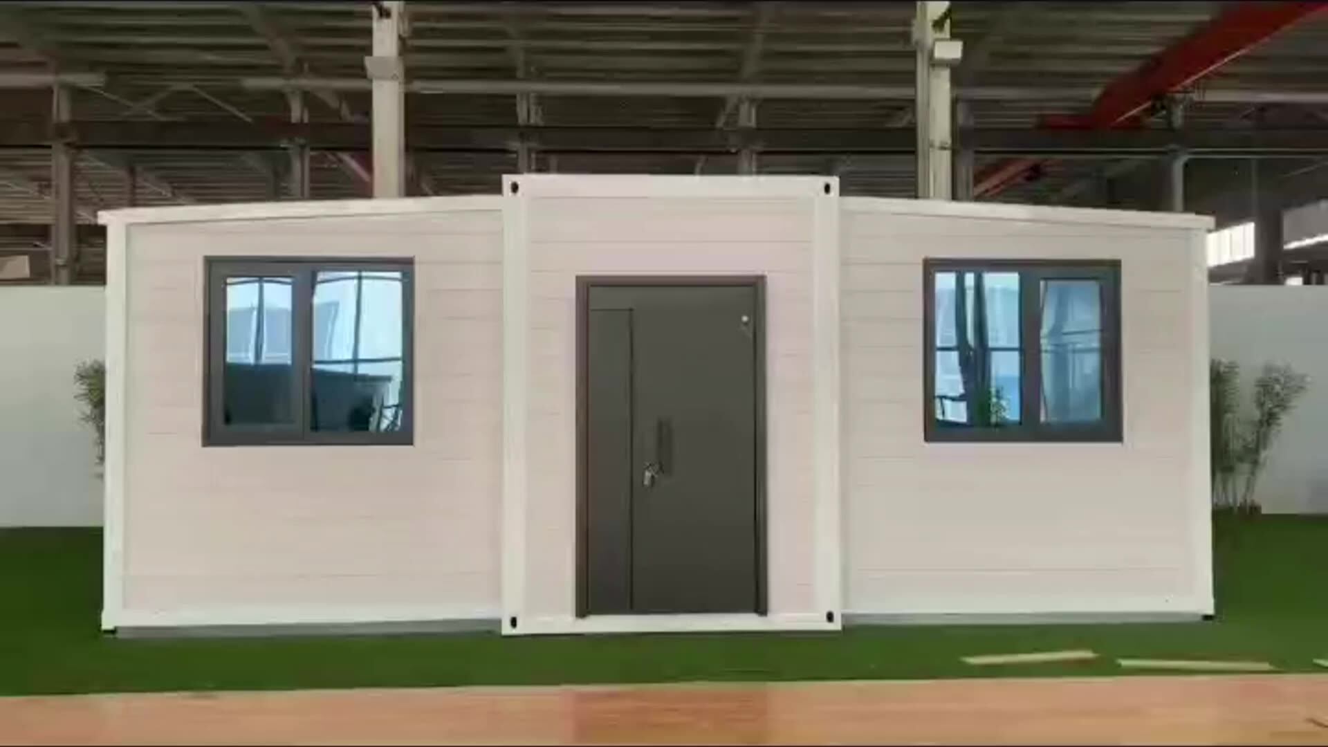 Portable Prefab Sliding Modular Prefab House 20ft Expandable Container ...