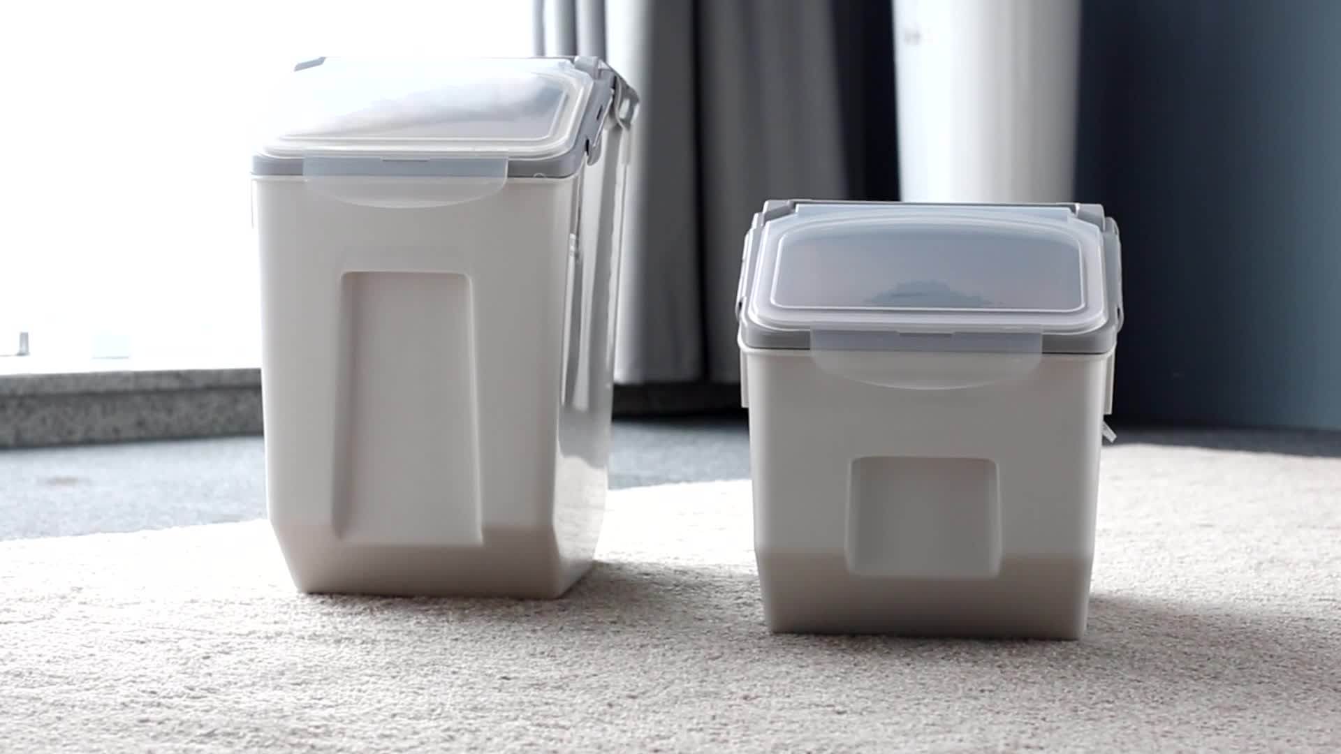 Kitchenware Rice Box Dispenser Storage Container 20 Lbs - Buy Rice Box ...