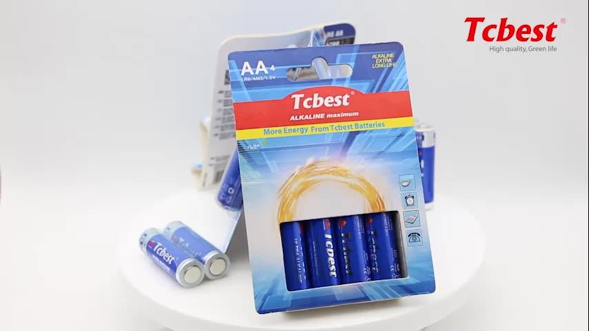 Tcbest No.5 Battery B Size Aa Size Super Alkaline Batteries Oem ...