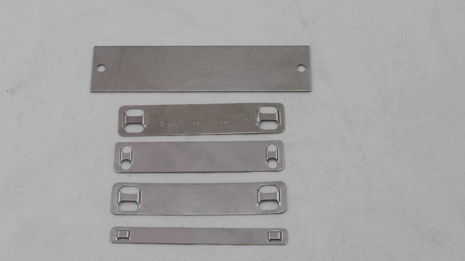 89x19mm Ss 316 Stainless Steel Cable Tags - Buy Stainless Steel Cable ...