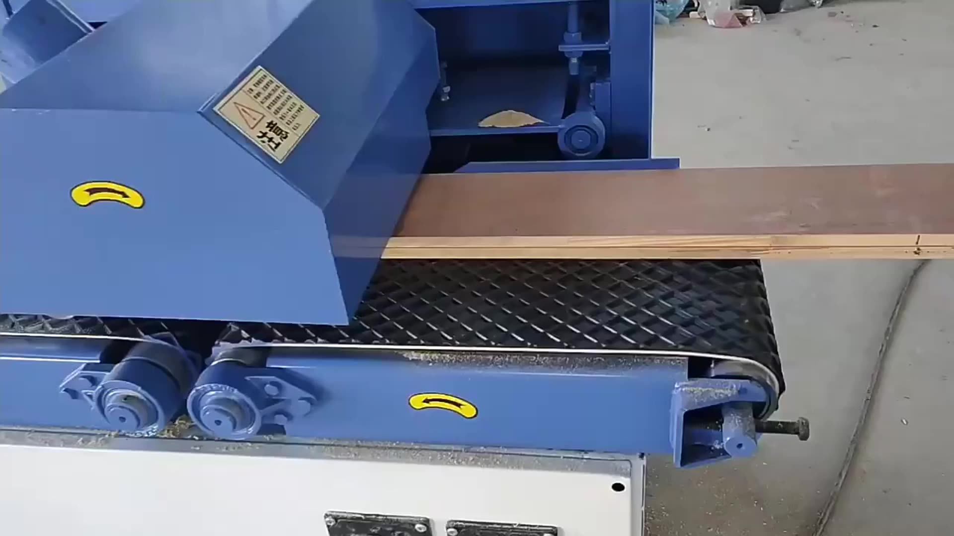 Multi Blade Rip Saw Machine Horizontal Table Saw Machine Wood Cutting ...