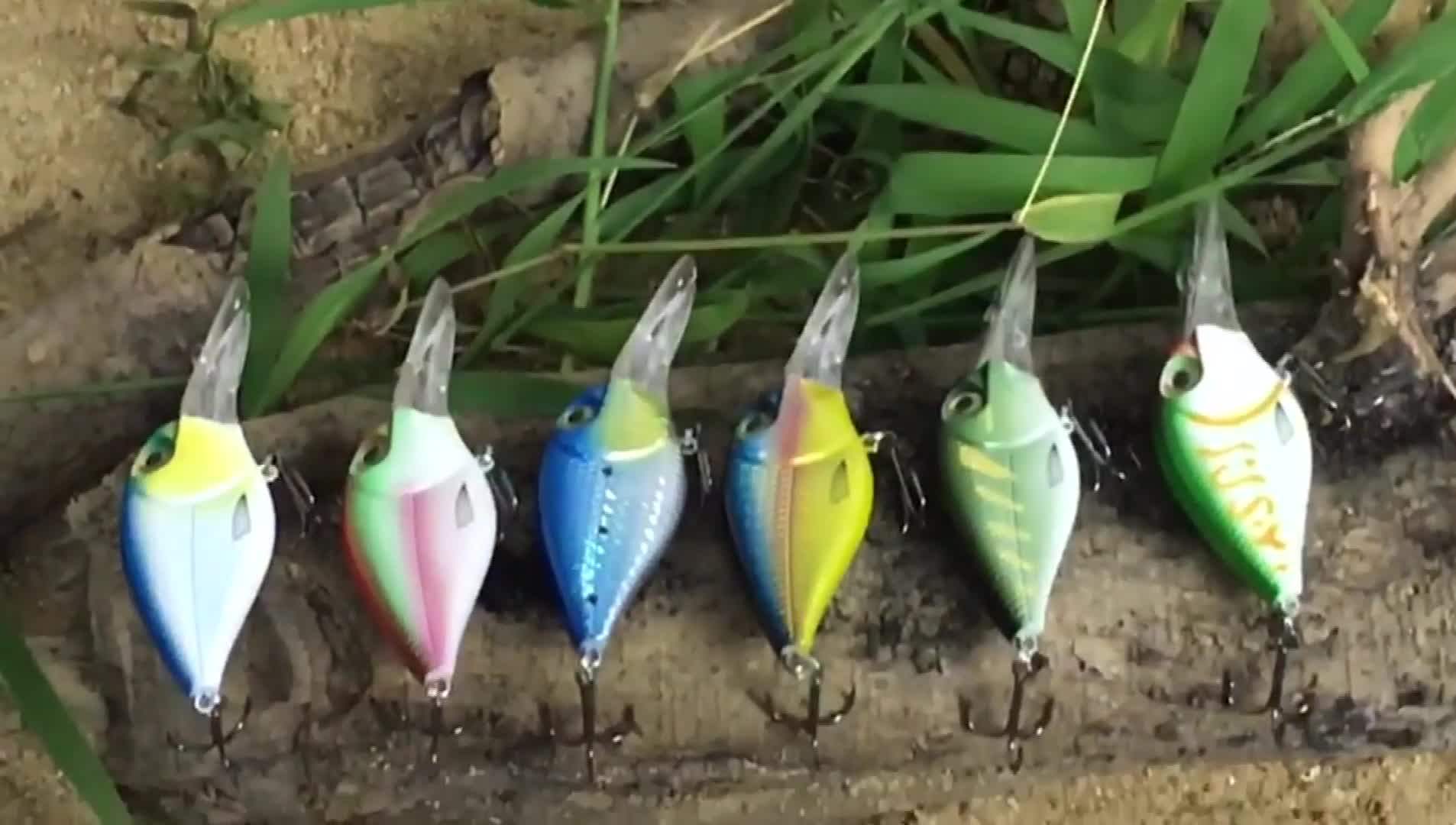 Large Bill 2-4m Deep Diving Fishing Lures Baits New Design Free ...