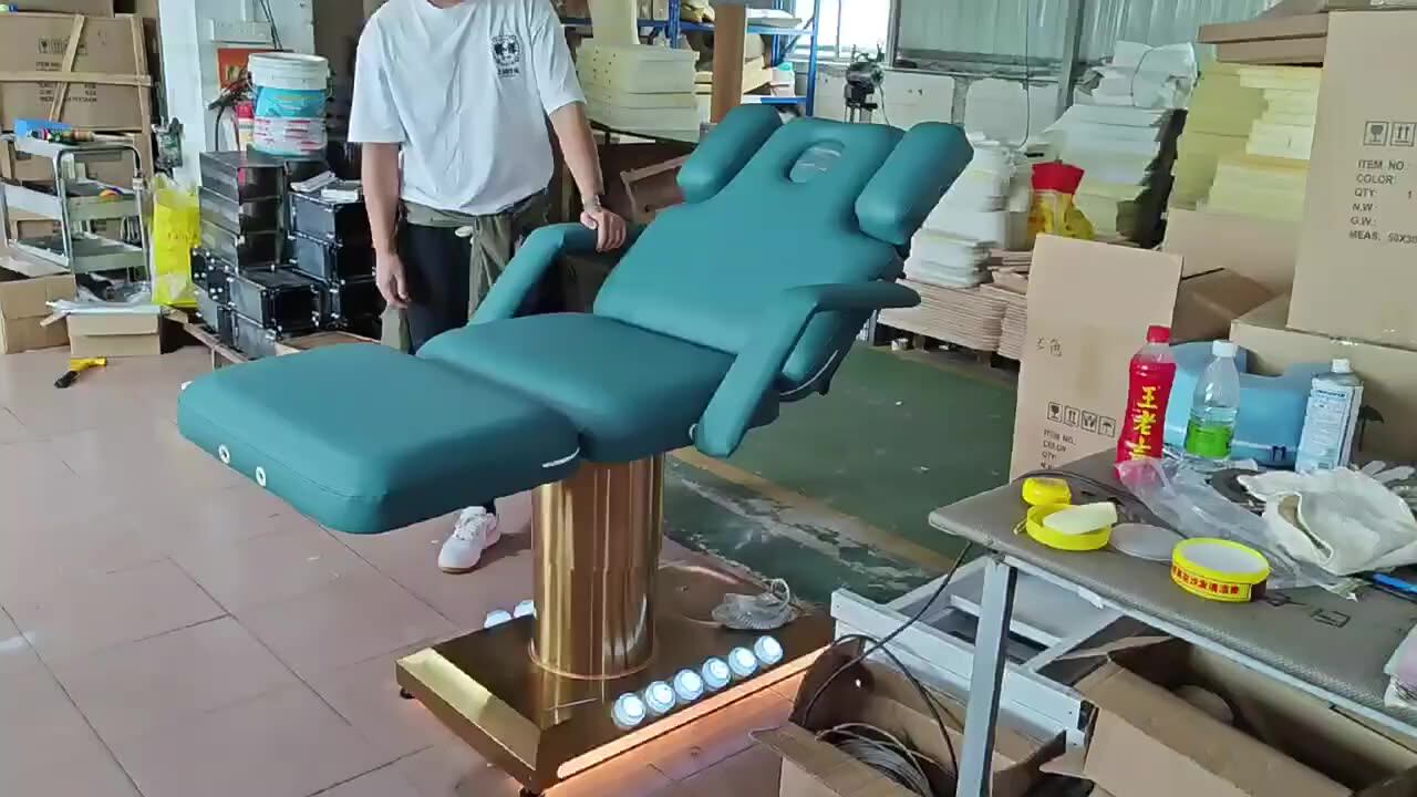 Modern Therapy Salon Cosmetic 3 Electric Motors Beauty Treatment Table ...