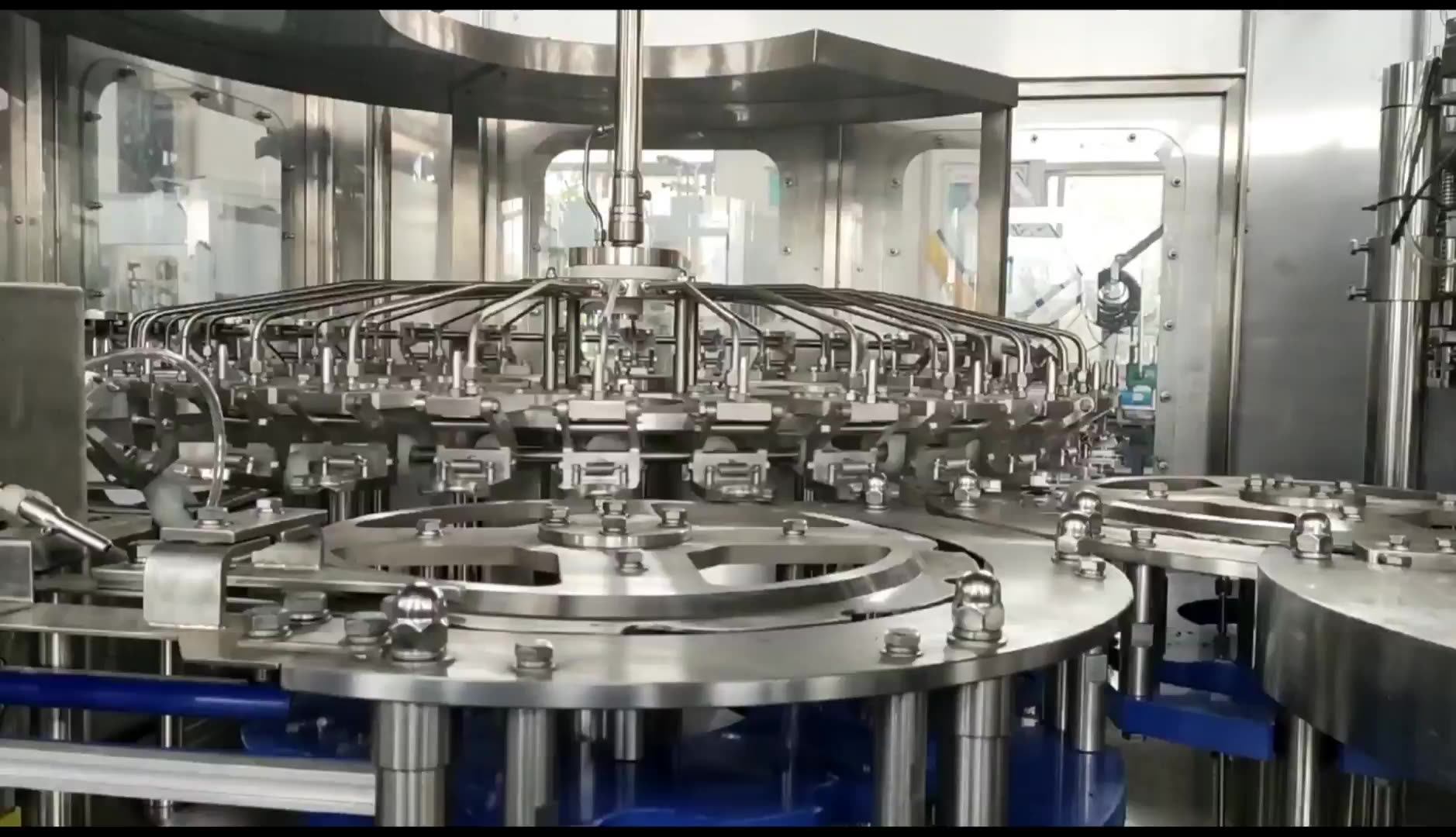 Auto Soft Drink Processing Line Plant/industry Carbonated Drink ...