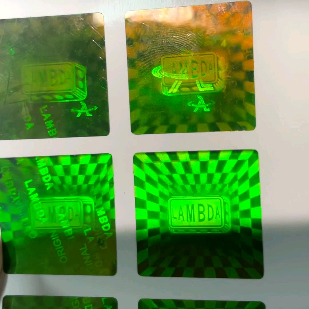 Make Your Own Holographic Authenticity Stickers Other Hologram Sticker ...